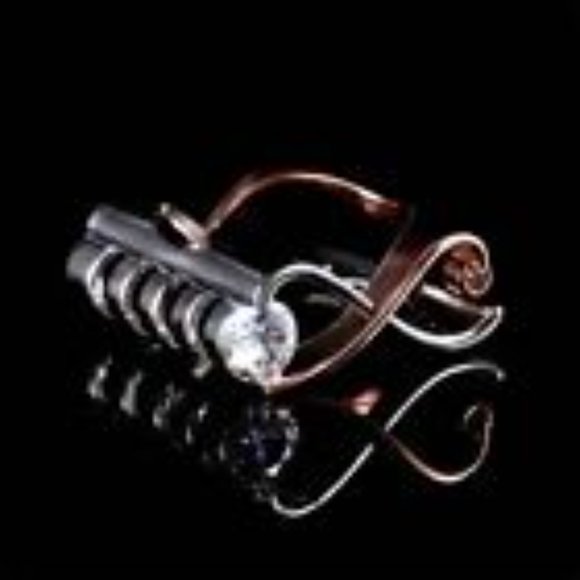 Jewelry | Nwot Architectural Infinity Square Two Toned Creative Sz 7 ...